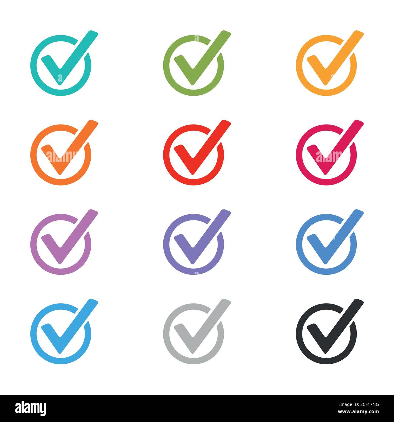 Checkbox list Stock Vector Images - Alamy