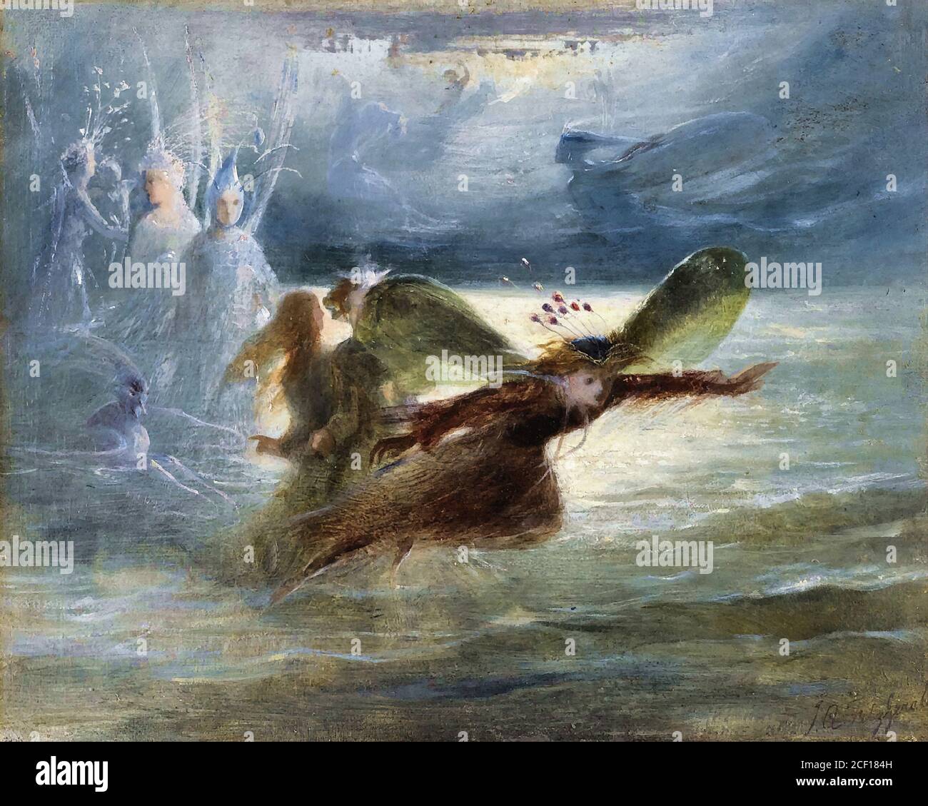 Sprites painting hi-res stock photography and images - Alamy