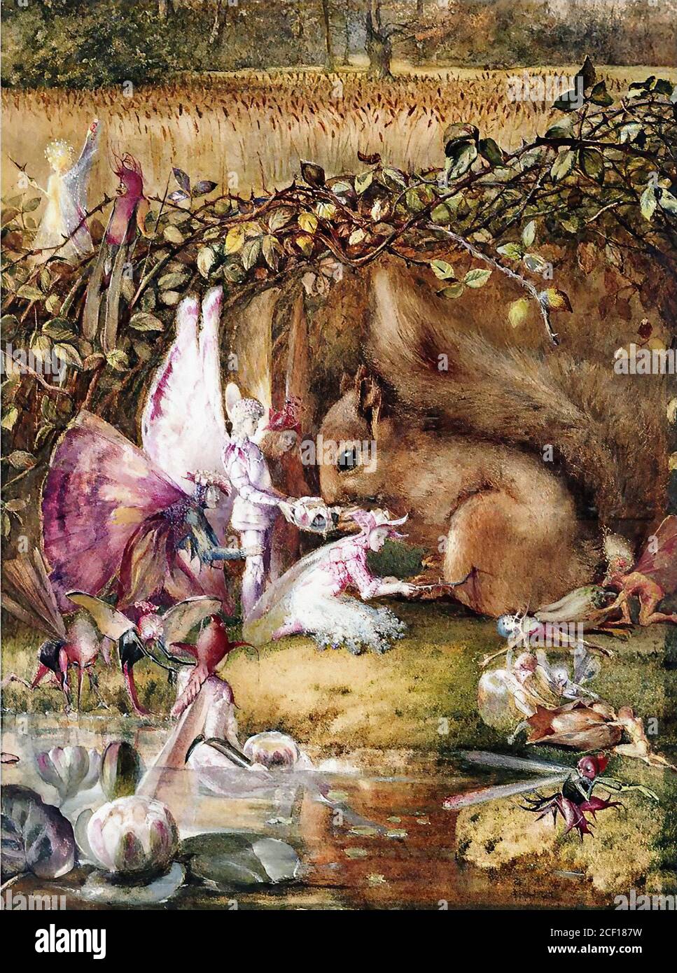 John anster fitzgerald painting hi-res stock photography and images - Alamy