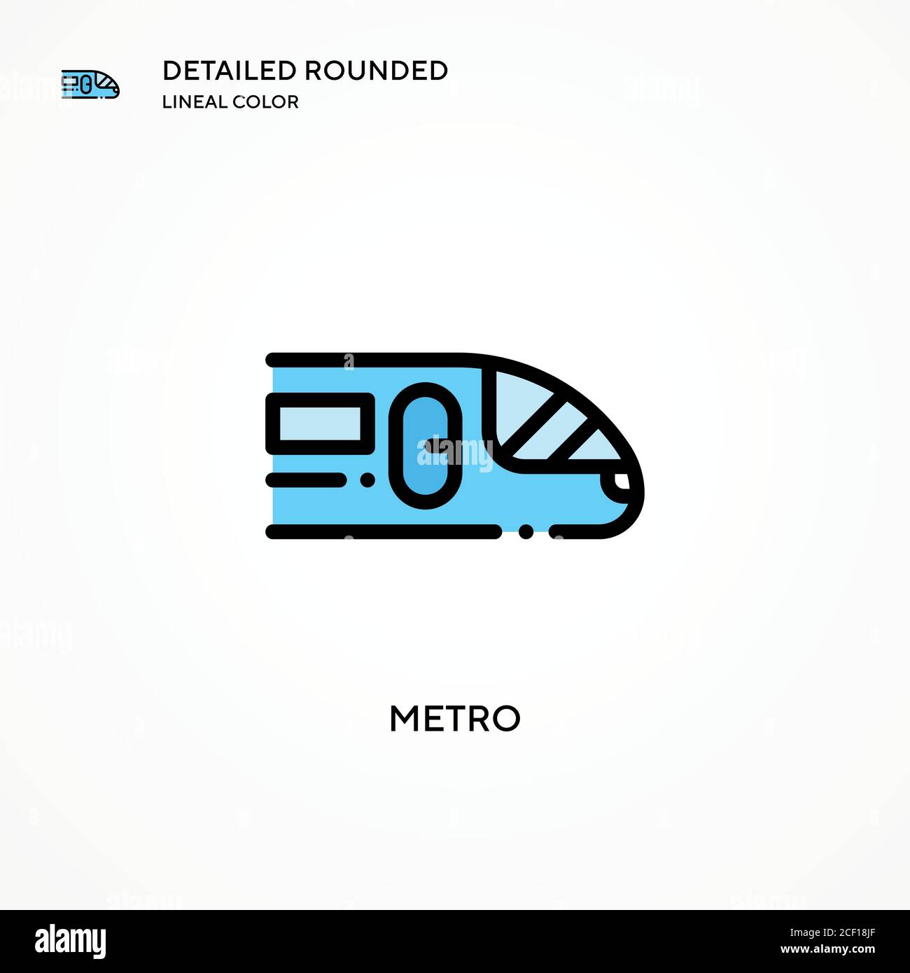 Metro vector icon. Modern vector illustration concepts. Easy to edit ...