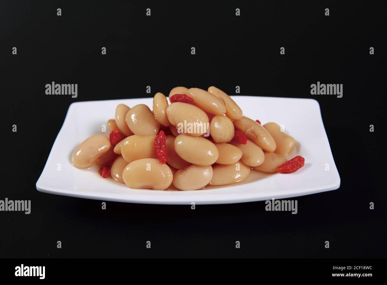 Chinese Food - Honeydew Snow Bean - Cold Stock Photo - Alamy