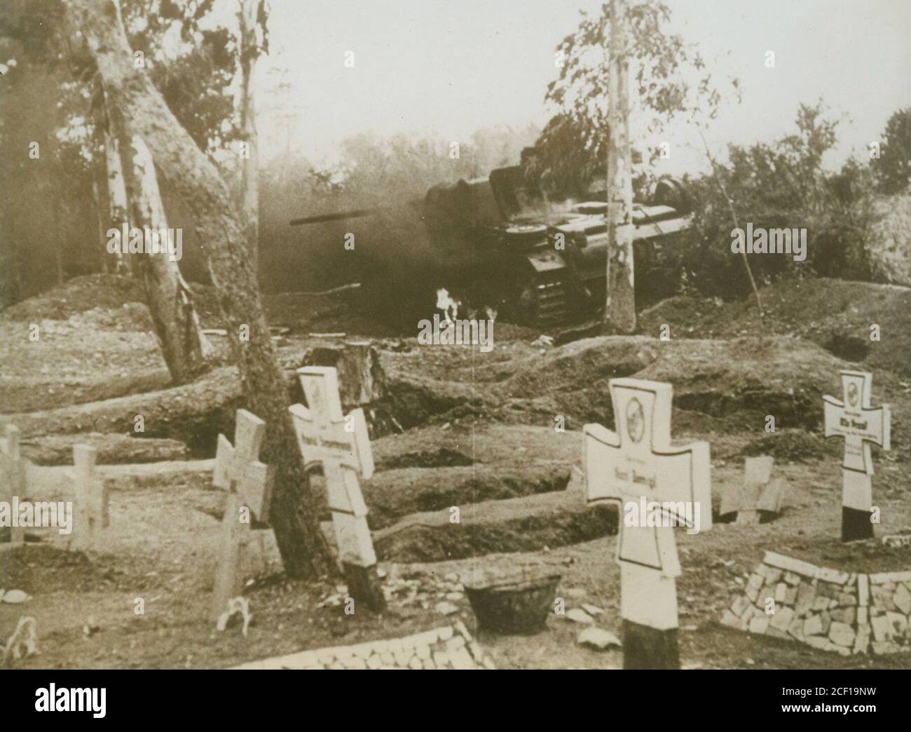 Tank graveyard ww2 hi-res stock photography and images - Alamy