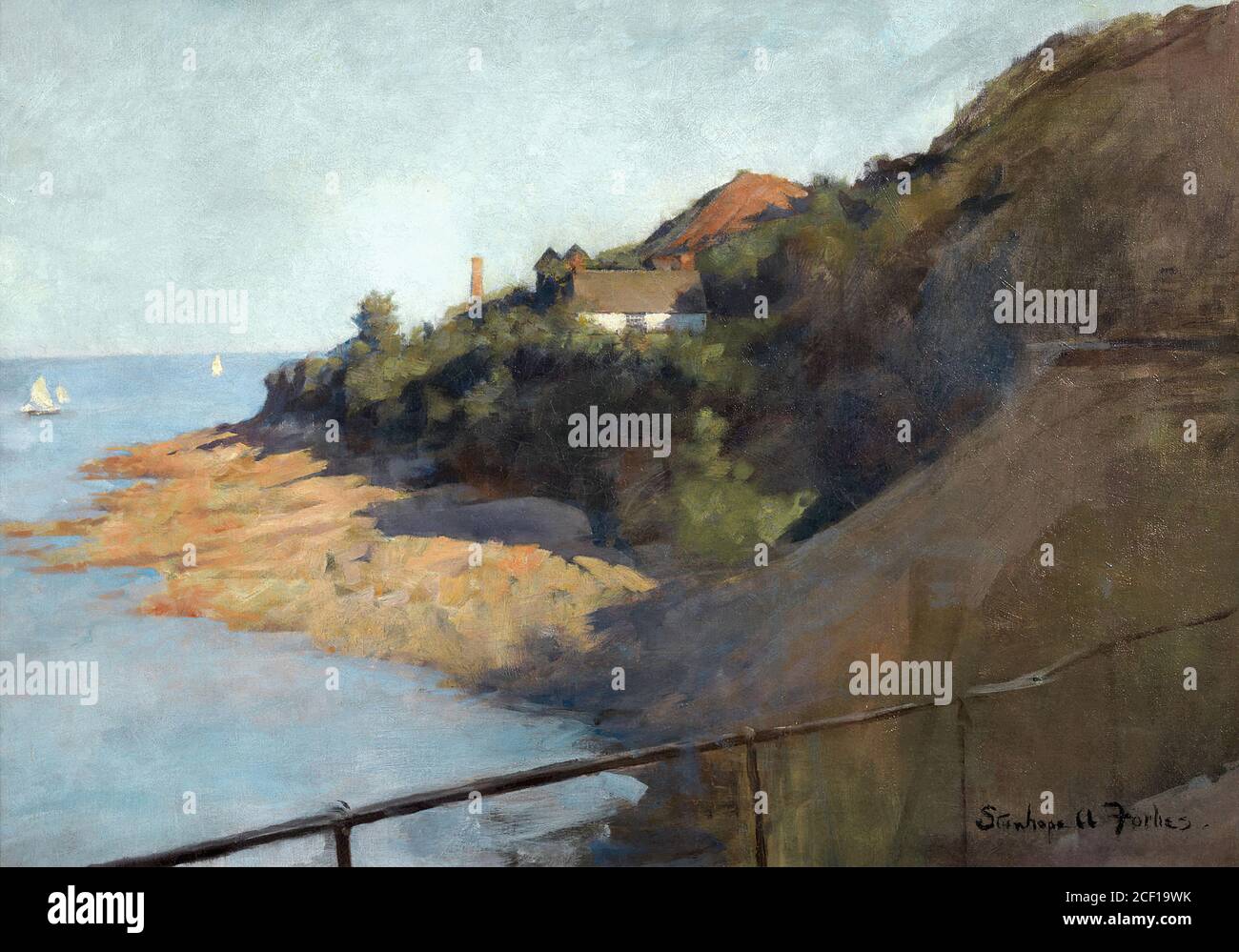 Forbes Stanhope Alexander - Penlee Quarry - British School - 19th ...