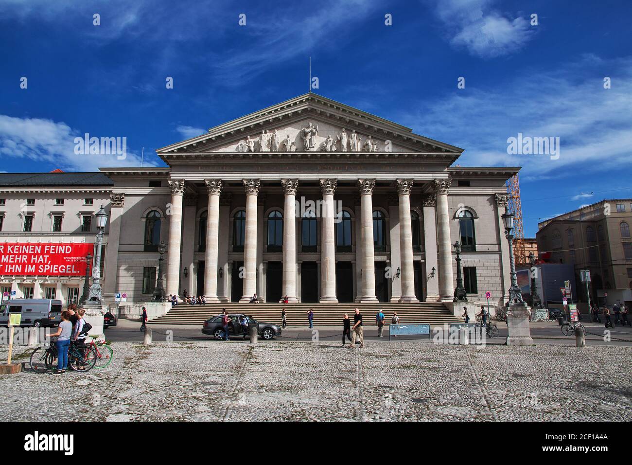 Bavarian State Opera in Munich, Germany Stock Photo - Alamy