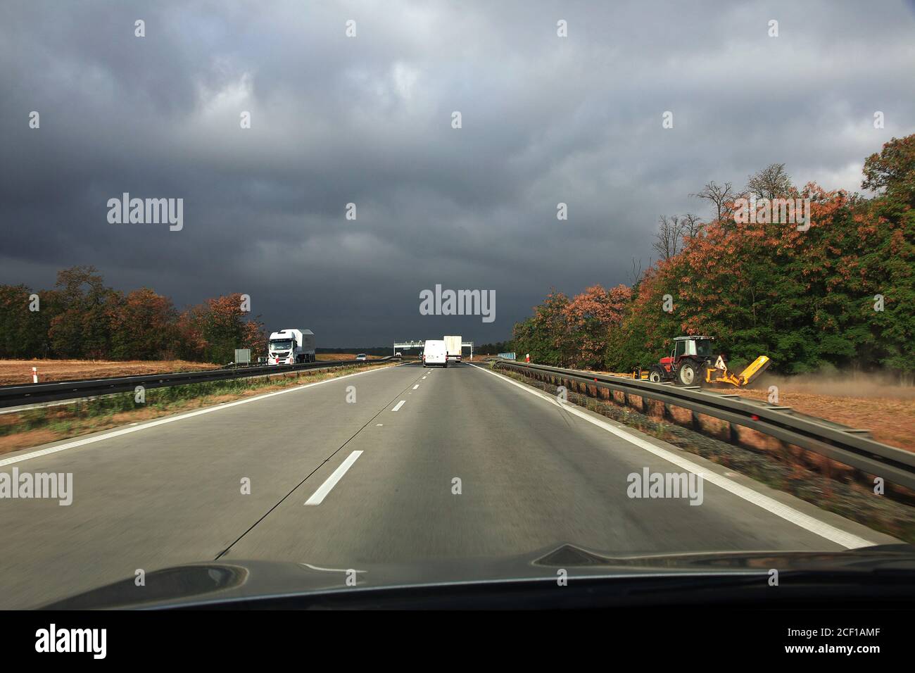 Autobahn Germany Road Sign High Resolution Stock Photography and Images ...