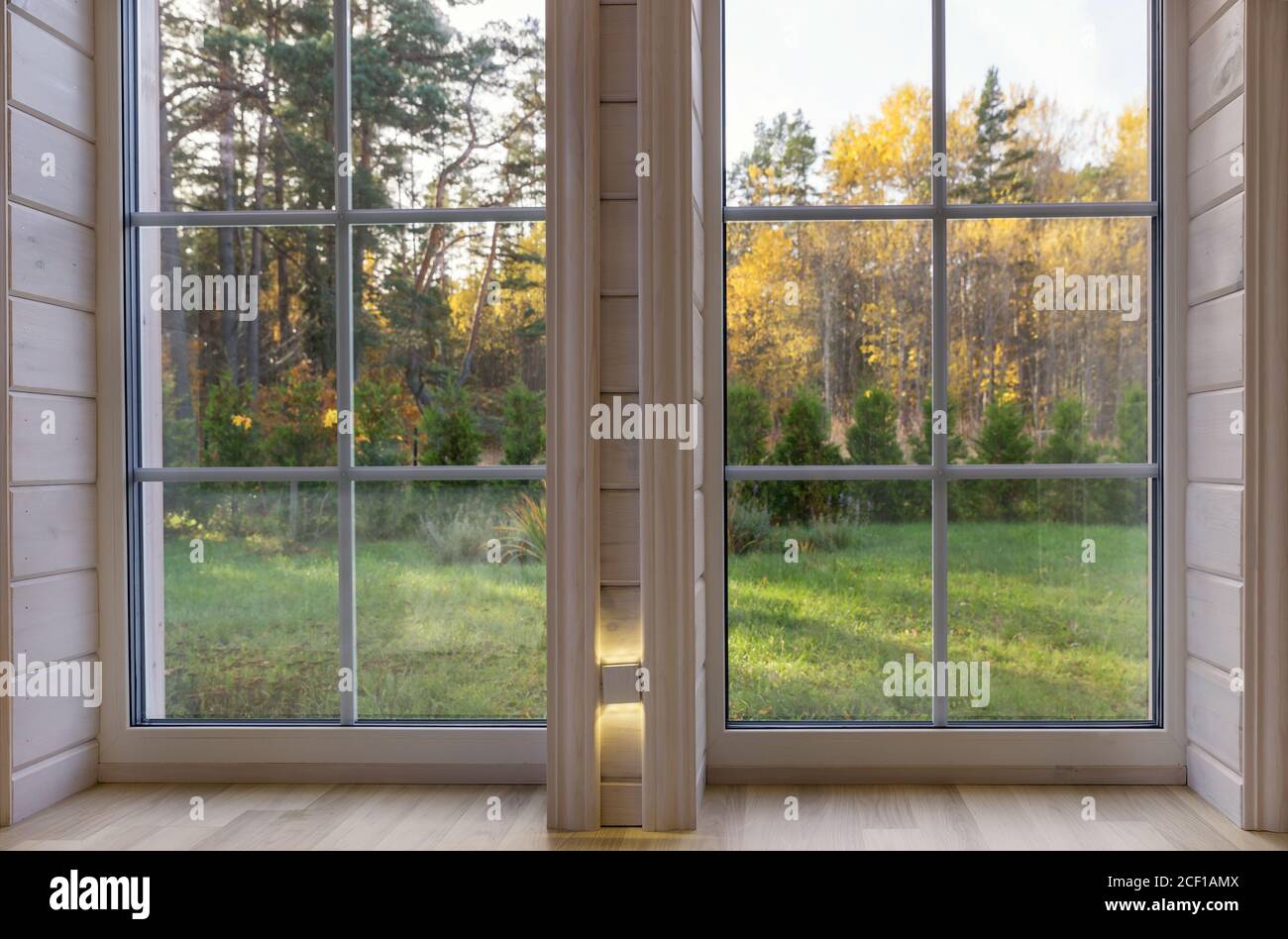 Autumn house interior living room hi-res stock photography and images ...