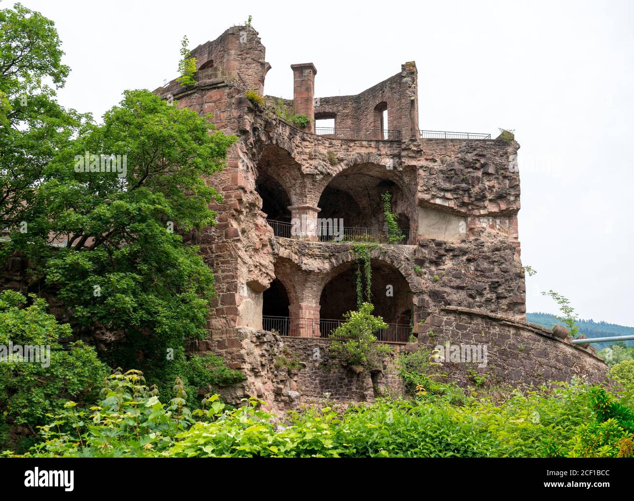 The Heidelberg Castle ruins in Germany at summer time Stock Photo - Alamy