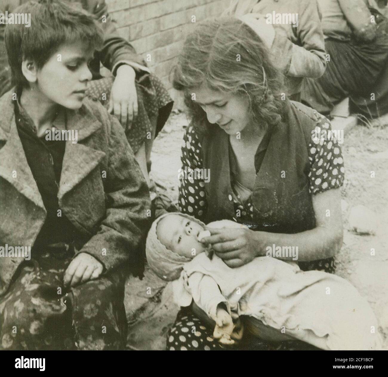Refugee baby world war hi-res stock photography and images - Alamy