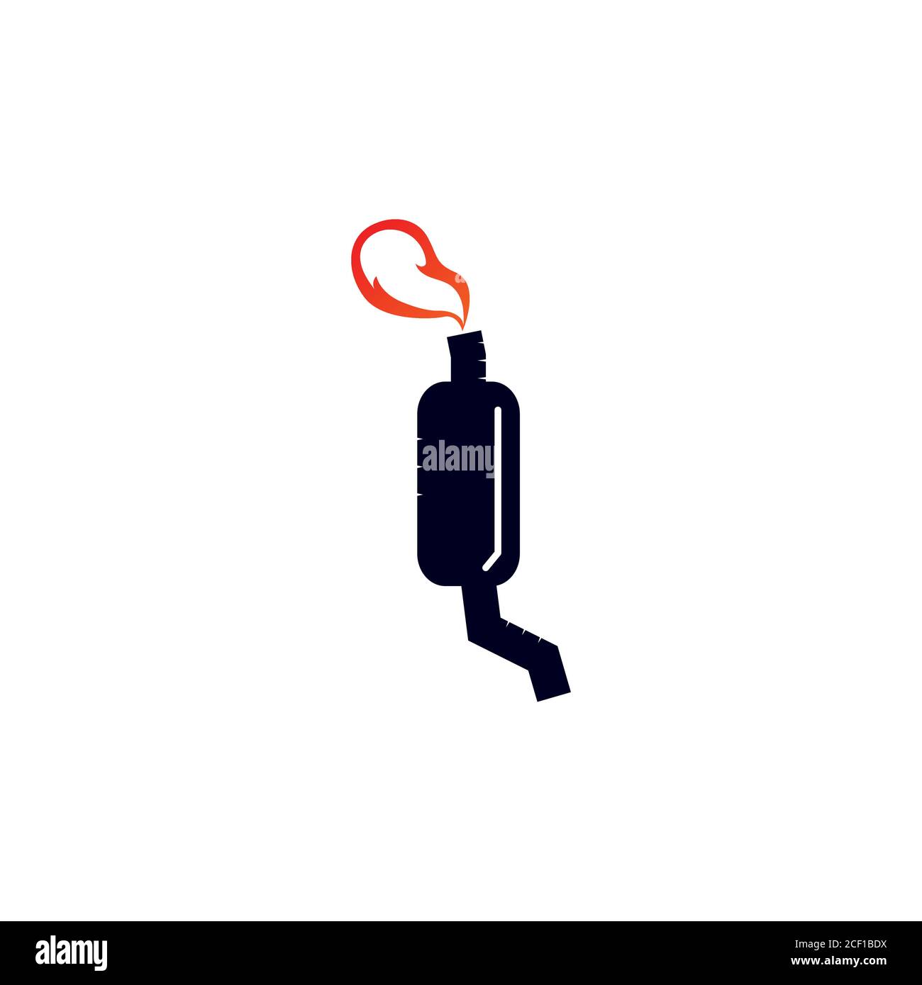 muffler vector design template illustration Stock Vector Image & Art ...