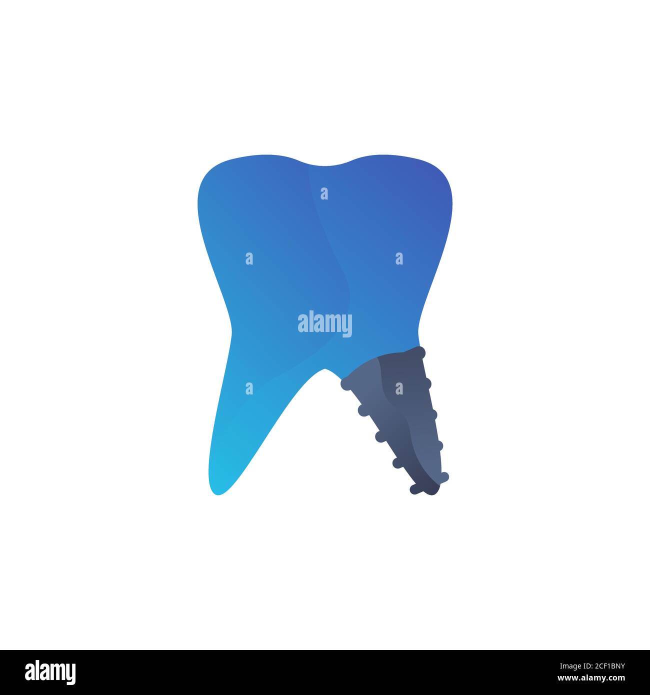 implanted teeth vector design template illustration Stock Vector Image ...
