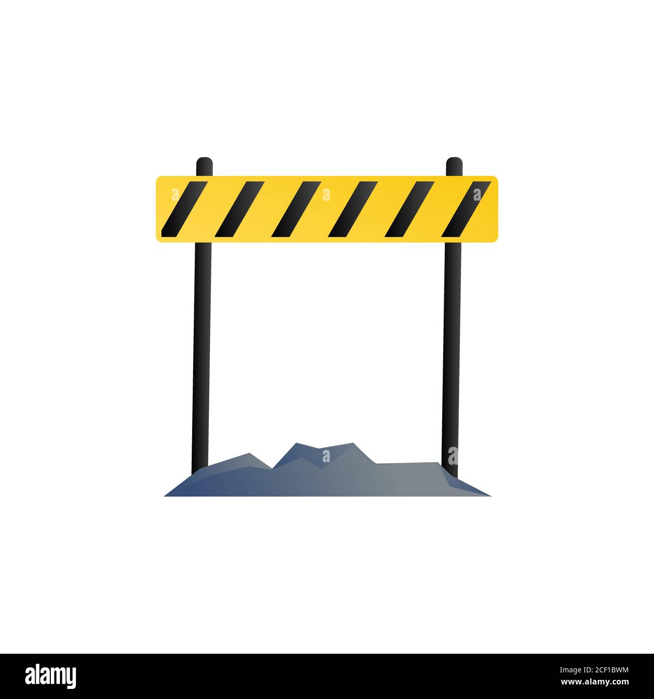 roadblock vector design template illustration Stock Vector Image & Art ...