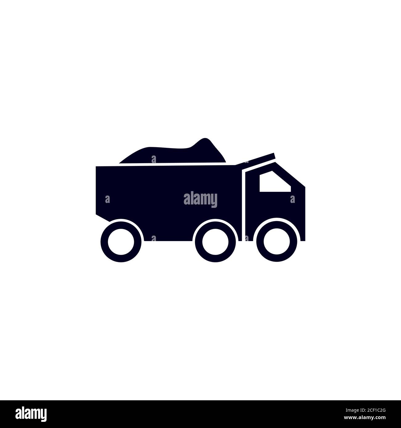 sand truck vector design template illustration Stock Vector Image & Art ...