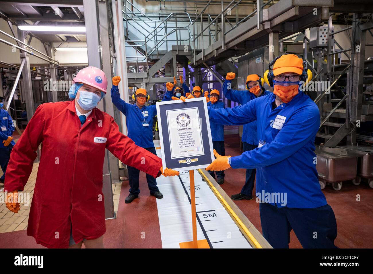 EDITORIAL USE ONLY Adjudicator Paulina Sapinska presents the official ...