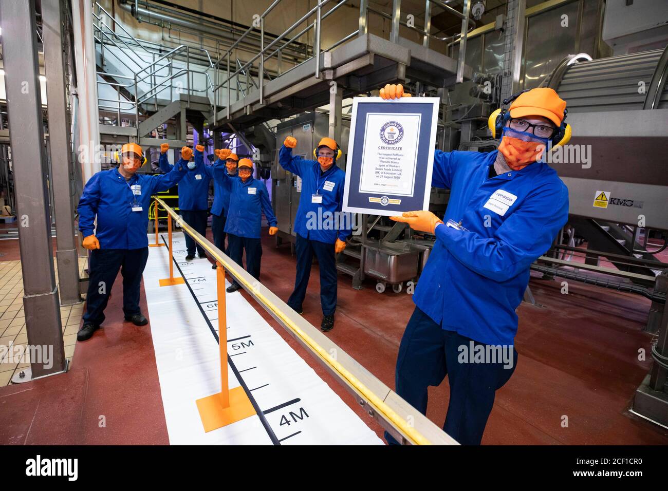 EDITORIAL USE ONLY Wayne Rowland and his team of manufacturing ...