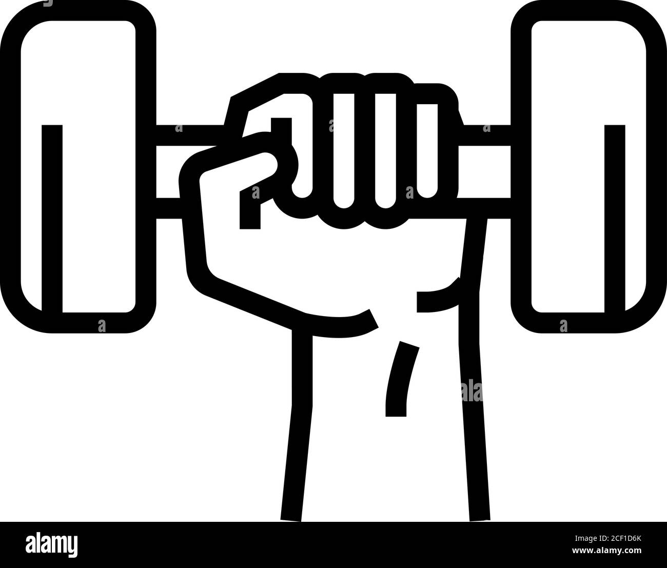 sport exercise line icon vector illustration Stock Vector Image & Art ...