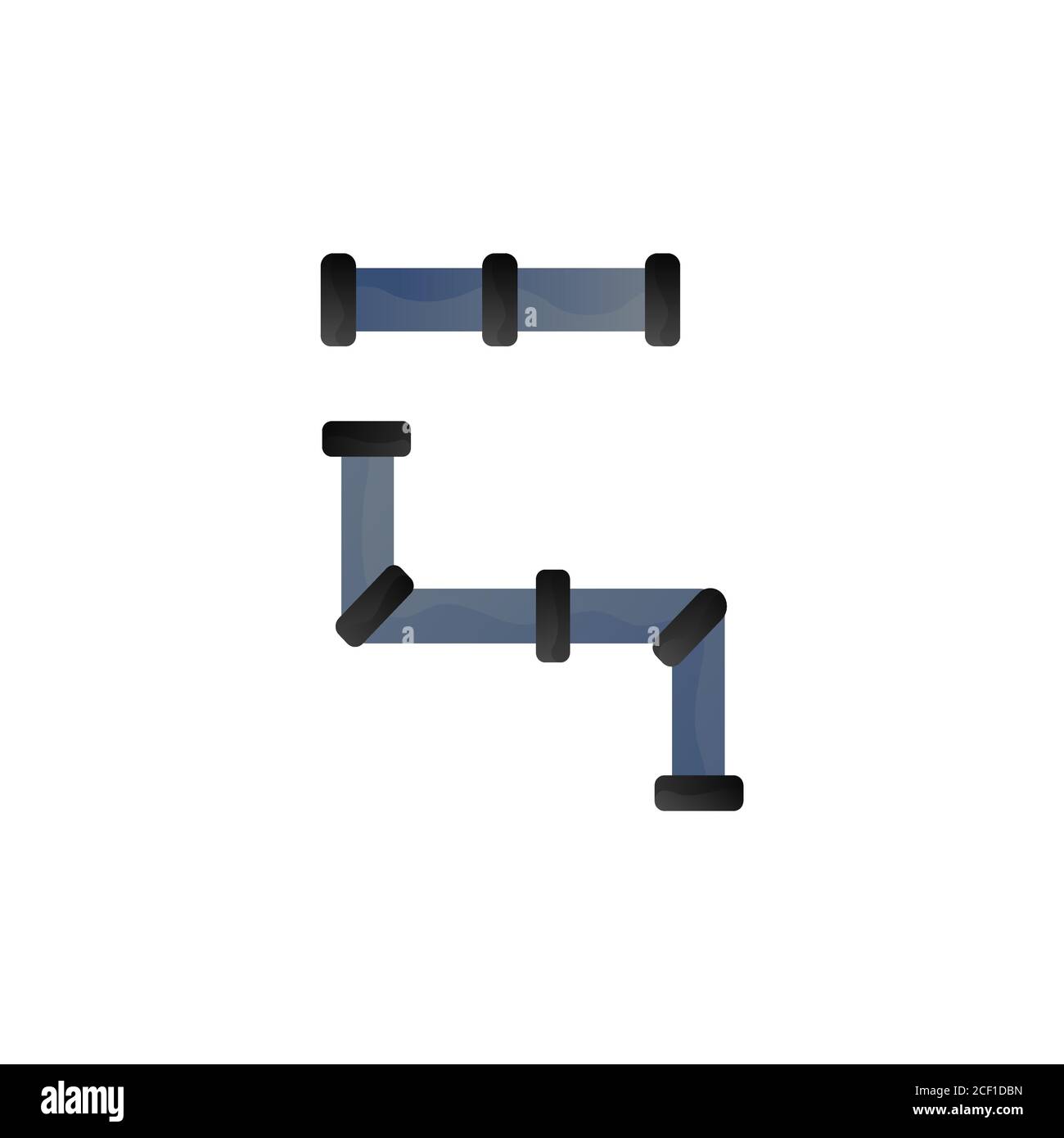 pipes vector design template illustration Stock Vector Image & Art - Alamy