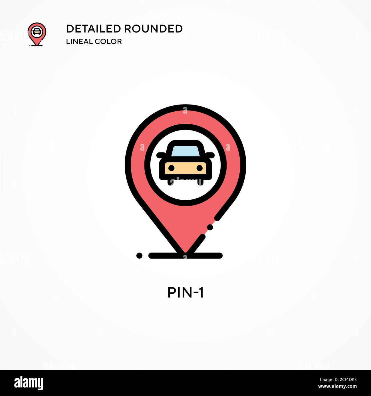 Number one pin Stock Vector Images - Alamy