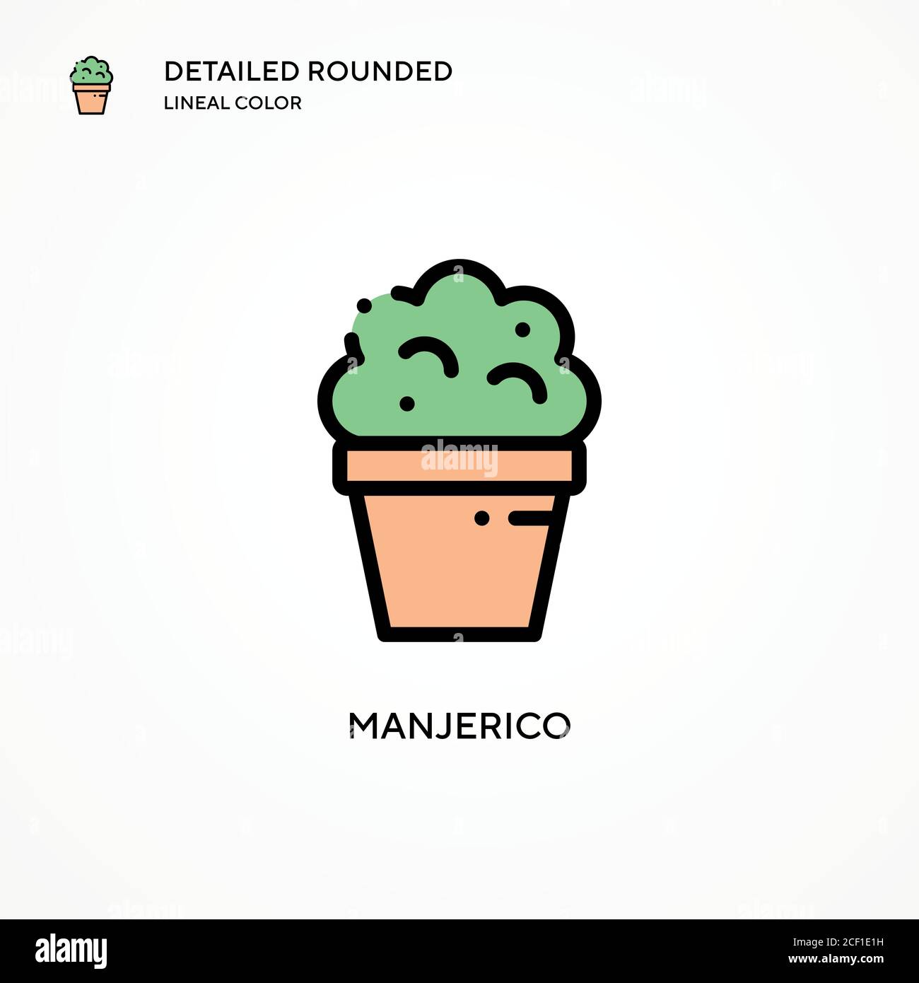 Manjerico vector icon. Modern vector illustration concepts. Easy to ...