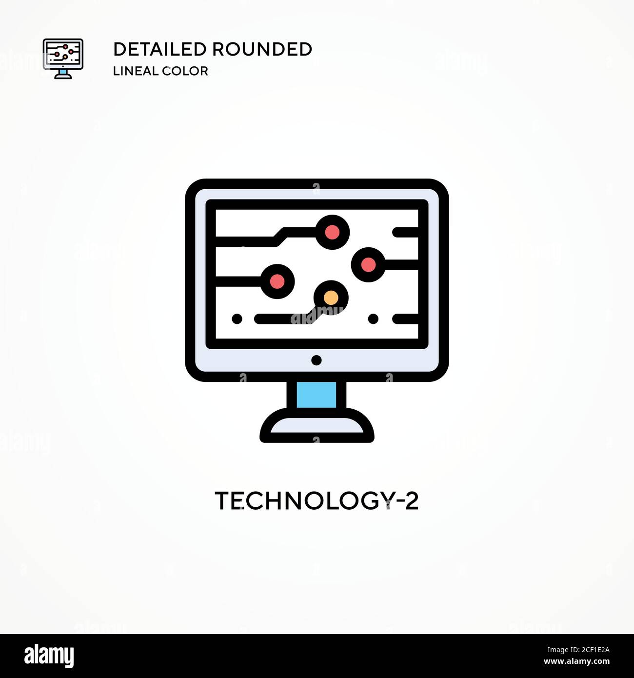 Technology-2 vector icon. Modern vector illustration concepts. Easy to ...