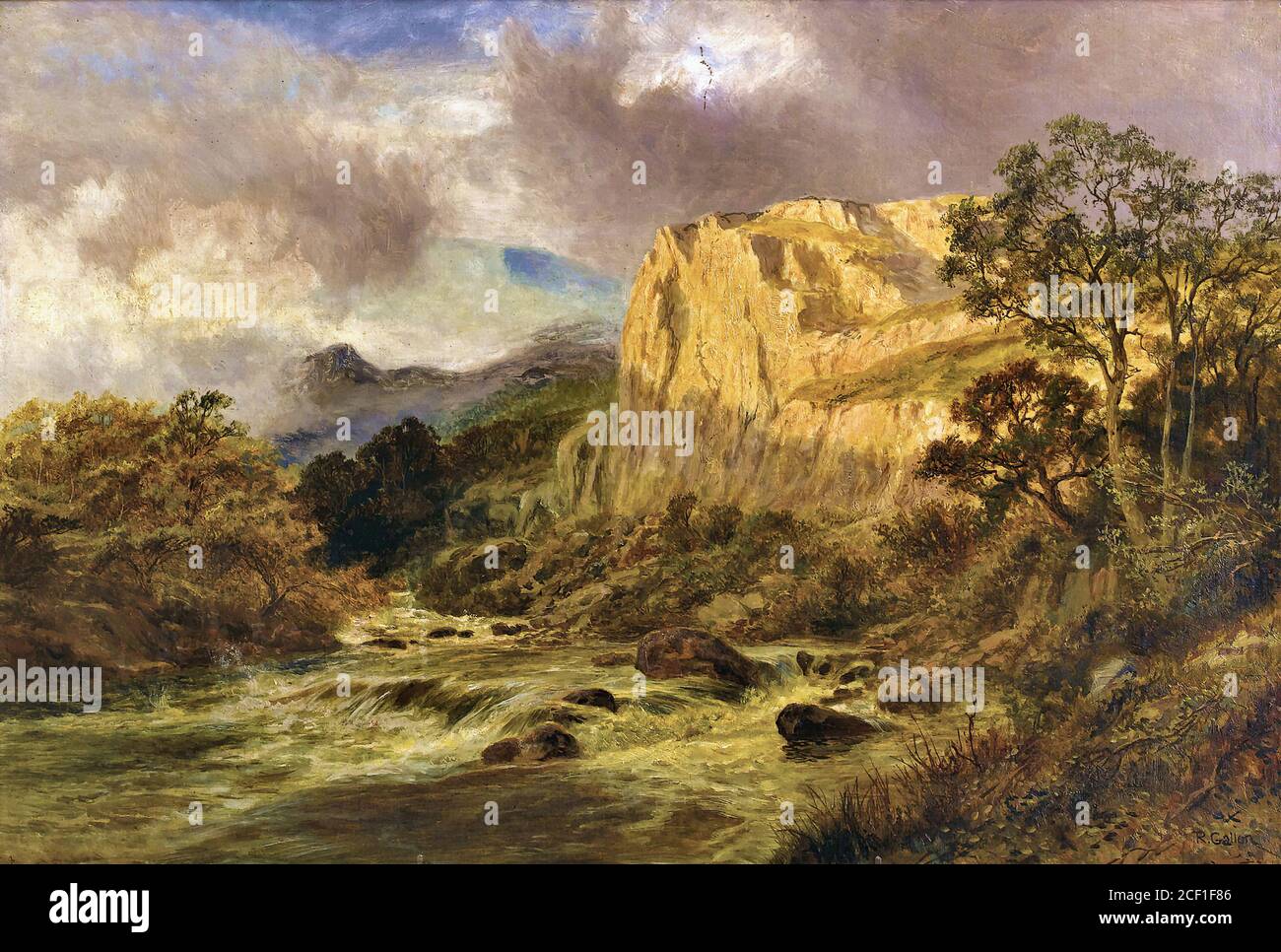 Victorian era landscape art hi-res stock photography and images - Alamy