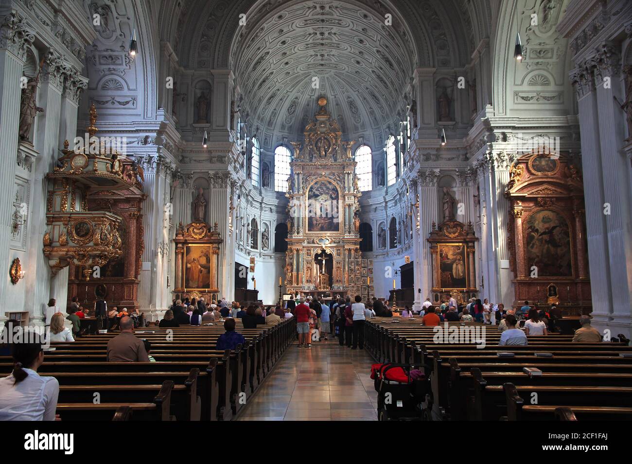 St. Michael's Church in Munich, Germany Stock Photo - Alamy