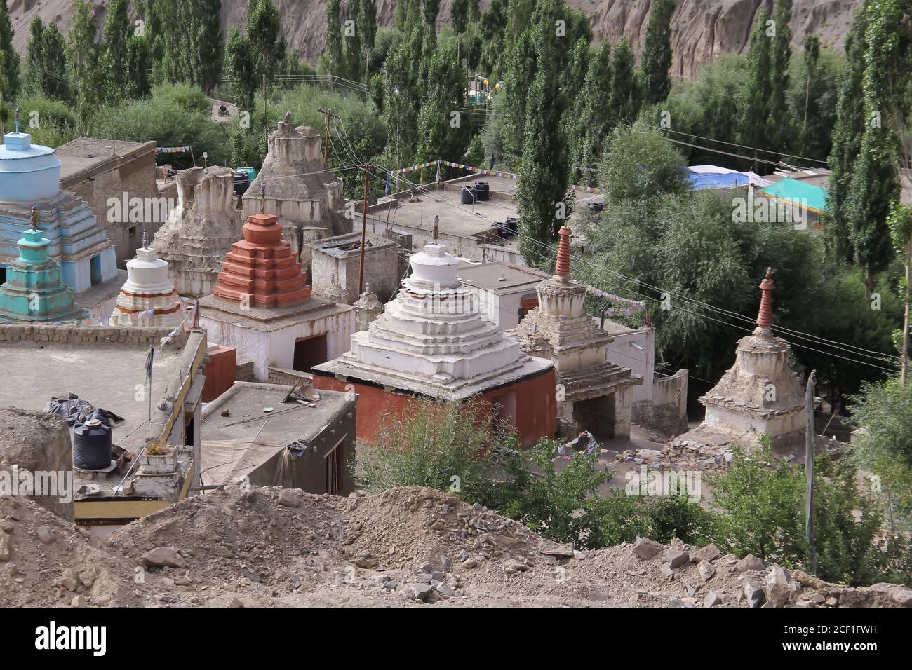Buddhist stupas ladakh hi-res stock photography and images - Alamy