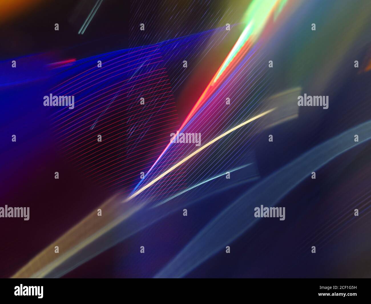 Illustration of light trails as multi-dimensional lighting - perfect ...