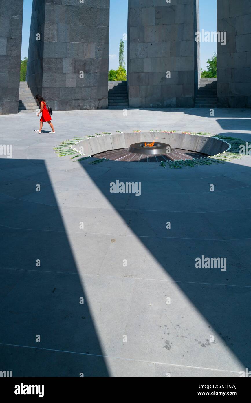 The armenian genocide memorial complex hi-res stock photography and ...