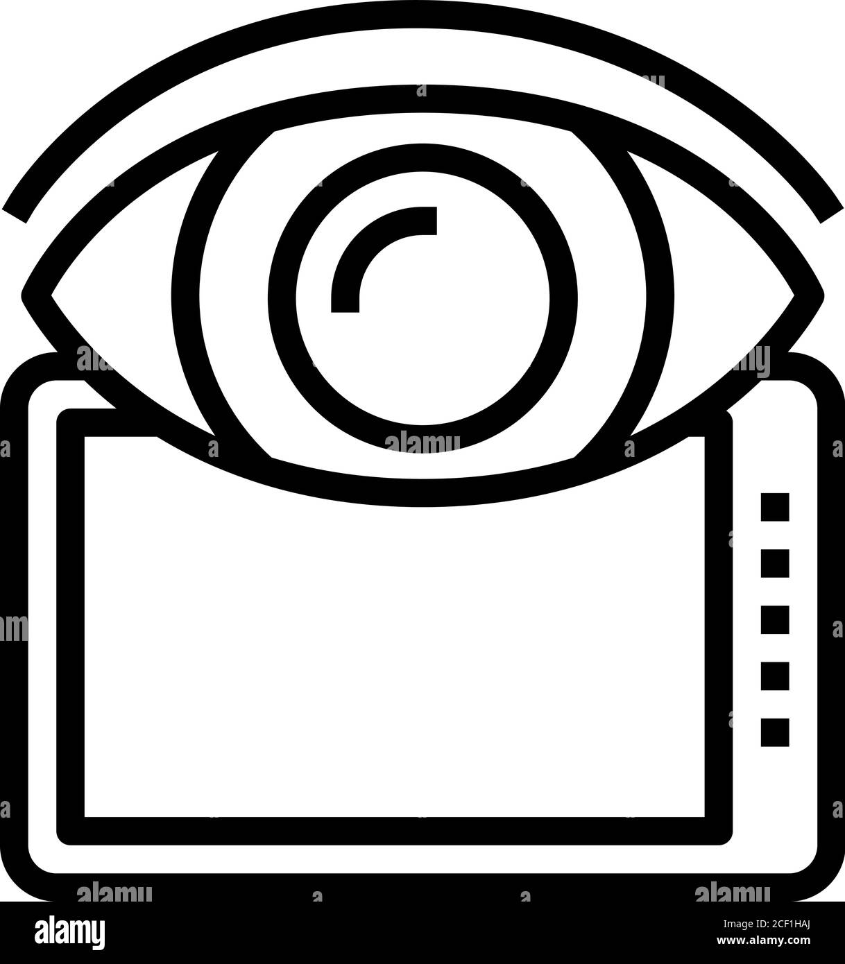 Mind watching Stock Vector Images - Alamy