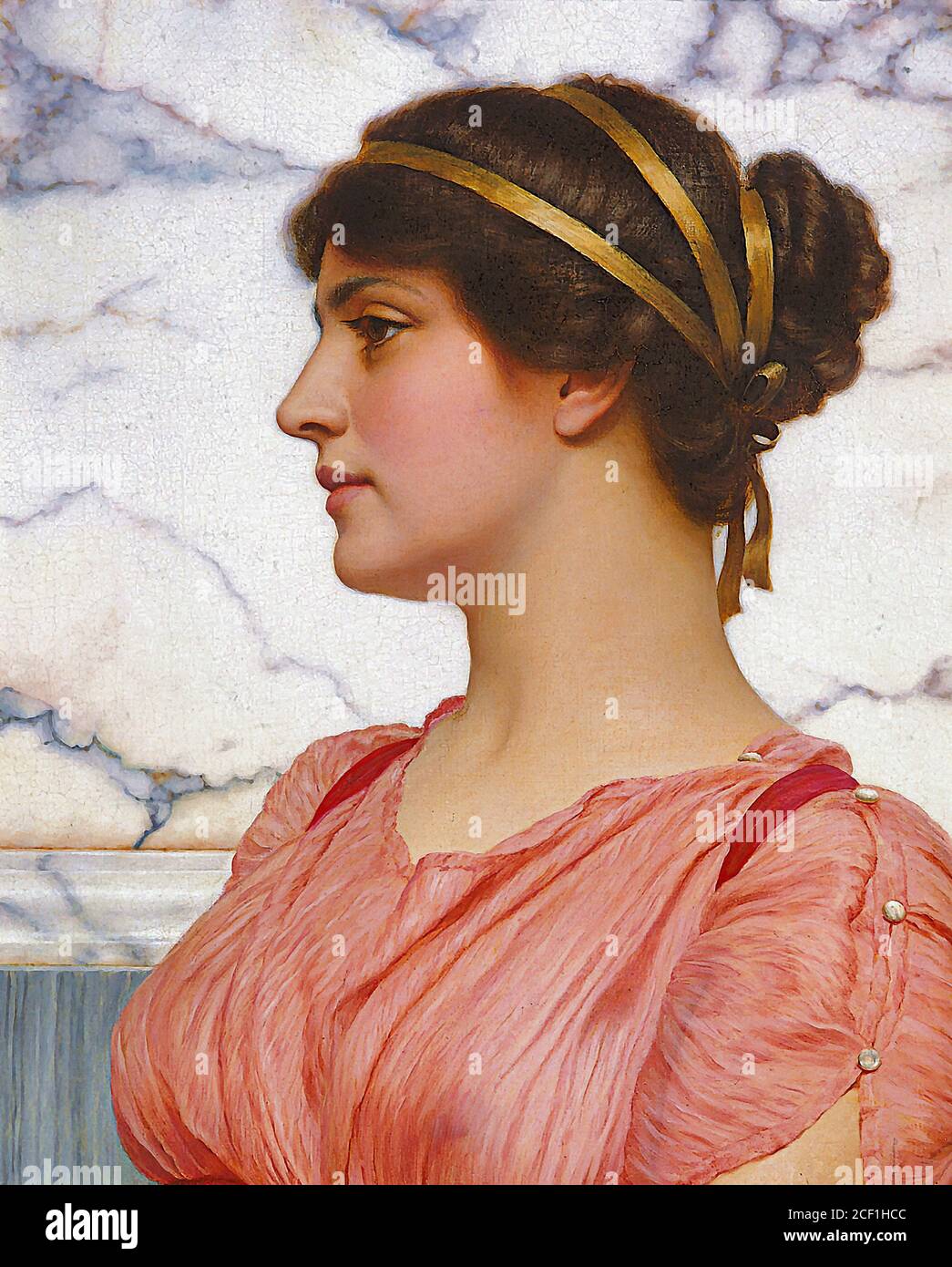 Godward John William - Classical Beauty 2 (Roman Beauty) - British ...