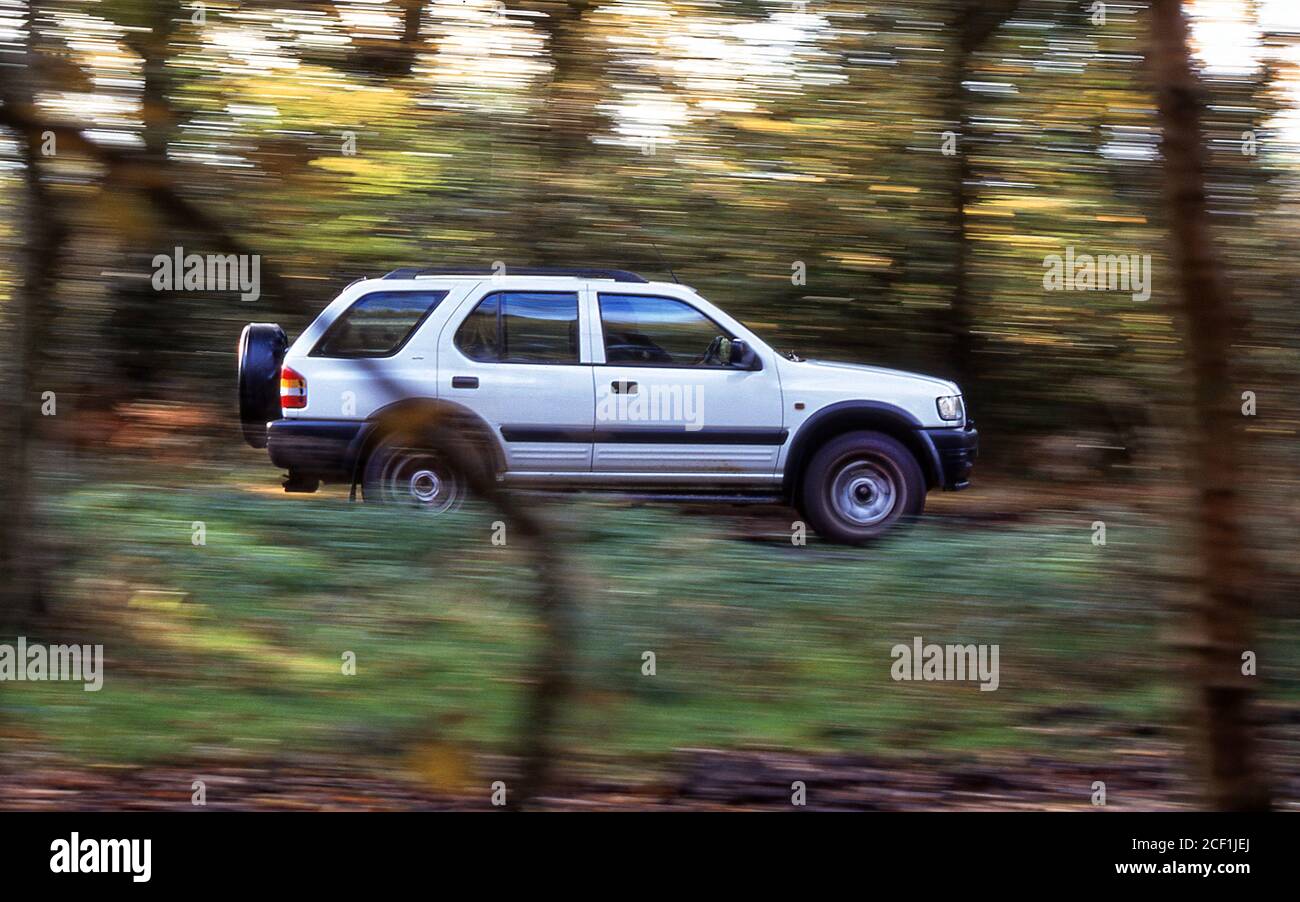 1999 Vauxhall Frontera LWB 4x4 at off road driving school UK Stock ...