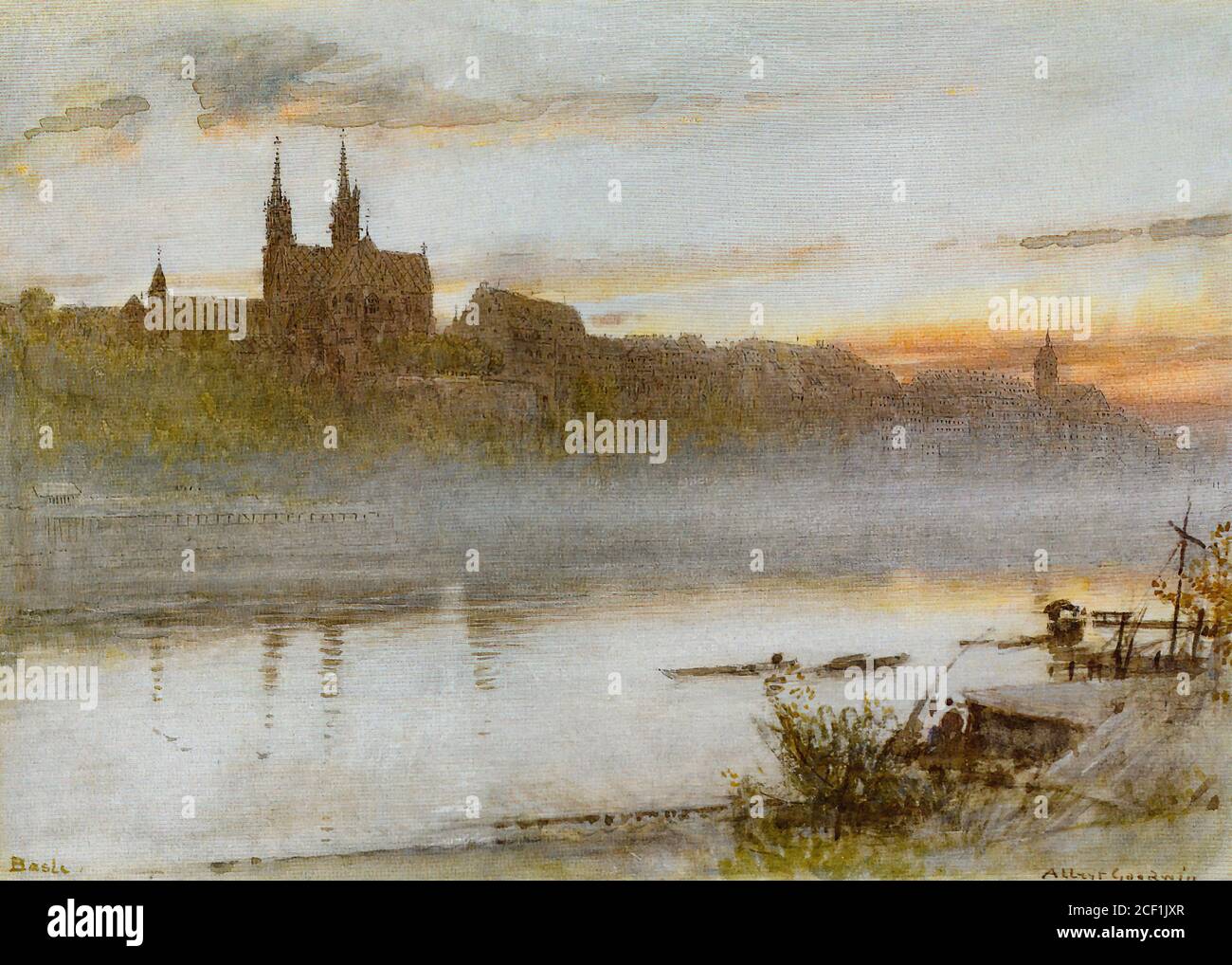 Albert Goodwin Painting High Resolution Stock Photography and Images ...