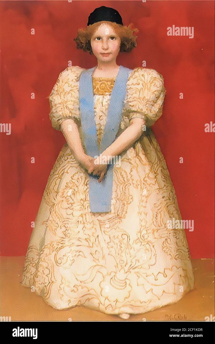 Gotch Thomas Cooper - Girl in Renaissance Costume - British School ...