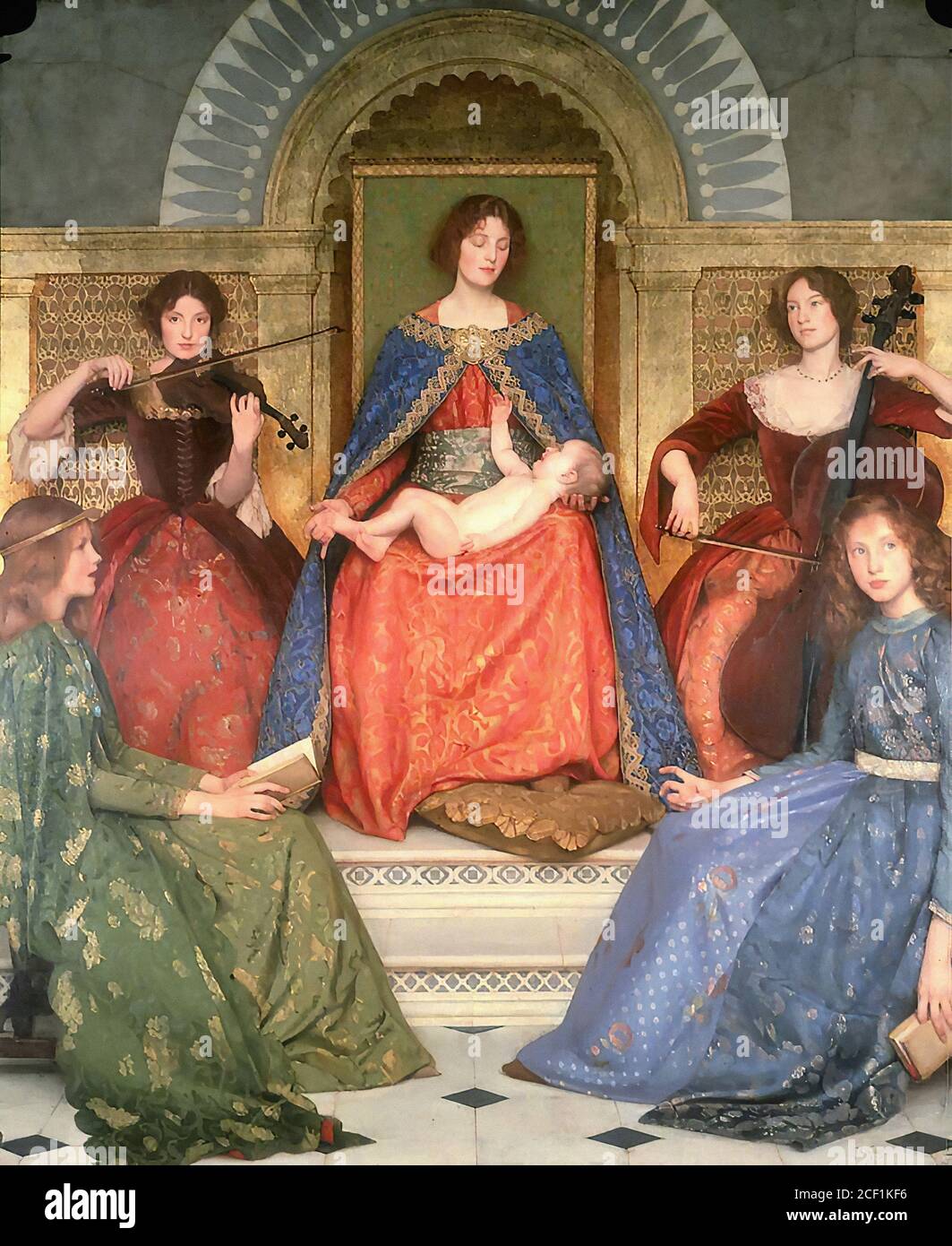 Thomas cooper gotch painting hi-res stock photography and images - Alamy