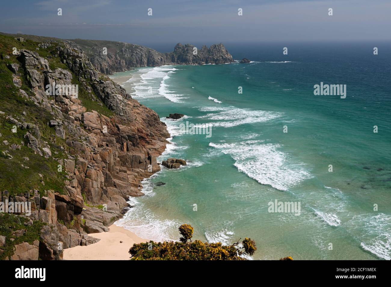 Summer on cornish coast hi-res stock photography and images - Alamy
