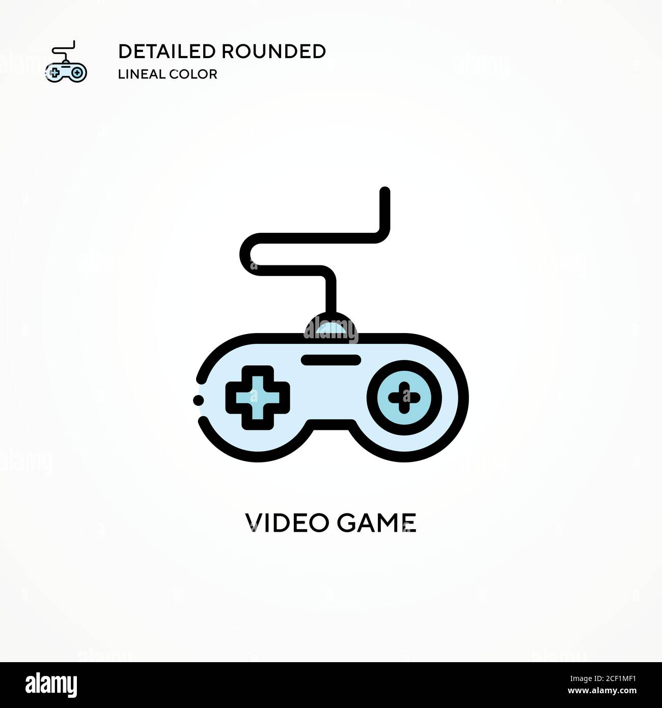 Video game vector icon. Modern vector illustration concepts. Easy to ...