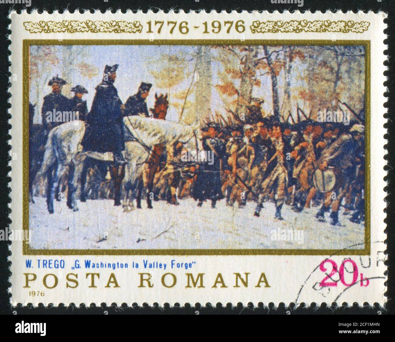 ROMANIA - CIRCA 1976: stamp printed by Romania, shows picture ...
