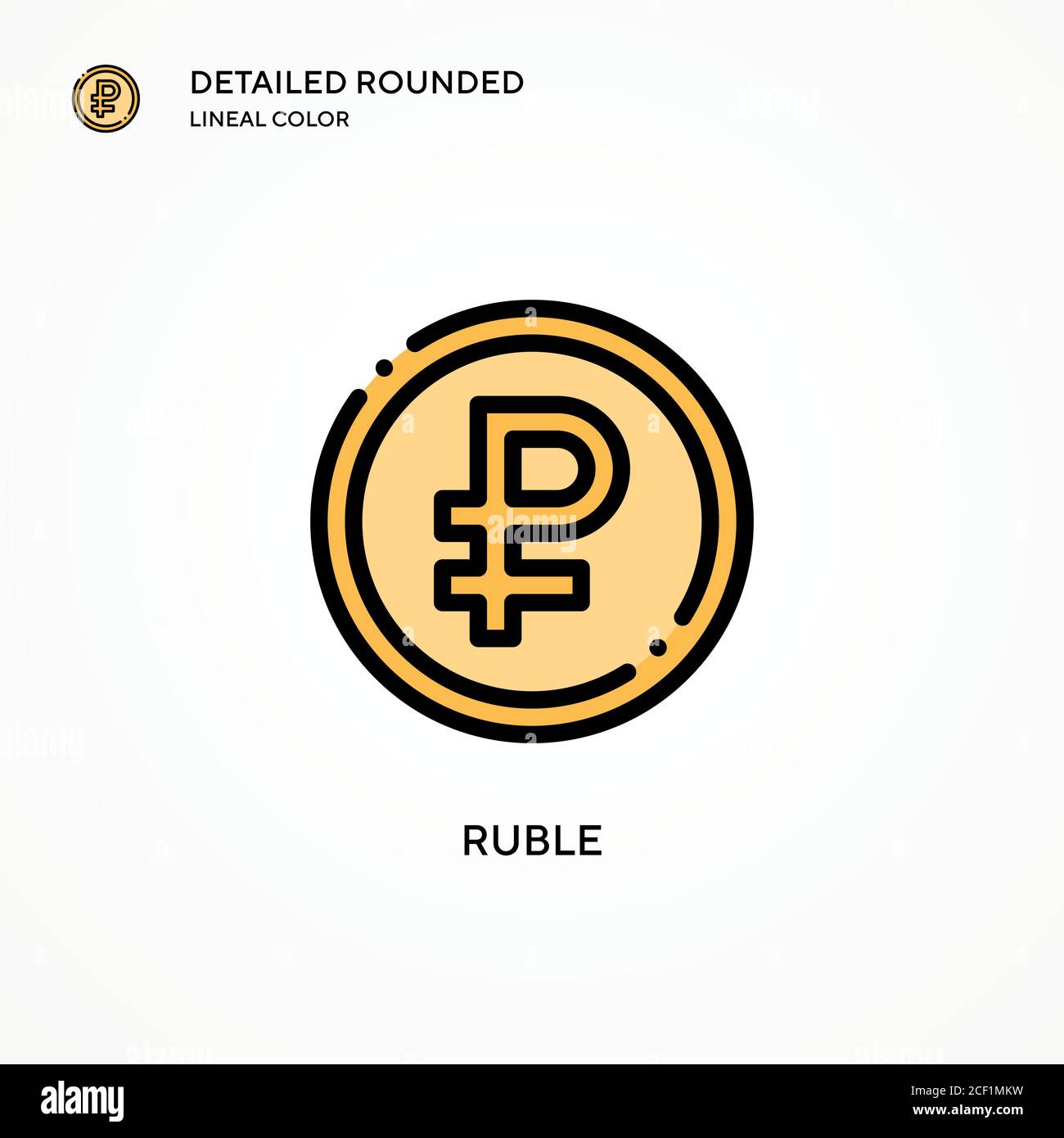 Banknote of russia Stock Vector Images - Alamy