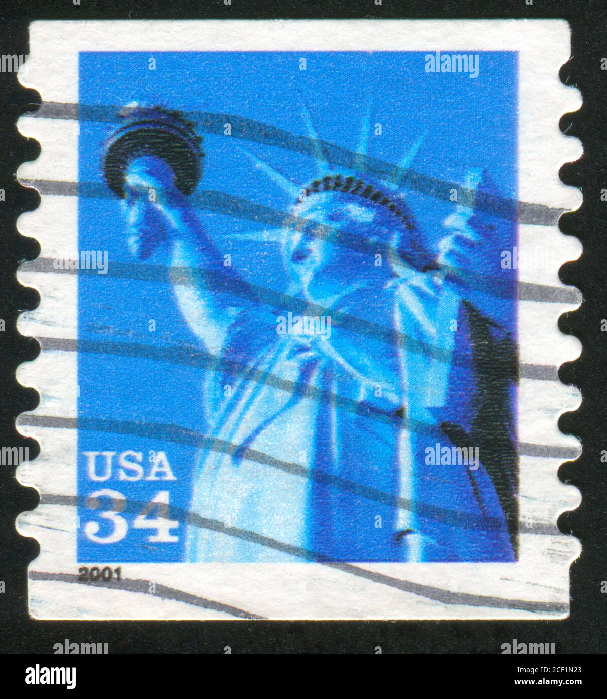 UNITED STATES - CIRCA 2001: stamp printed by United states, shows ...