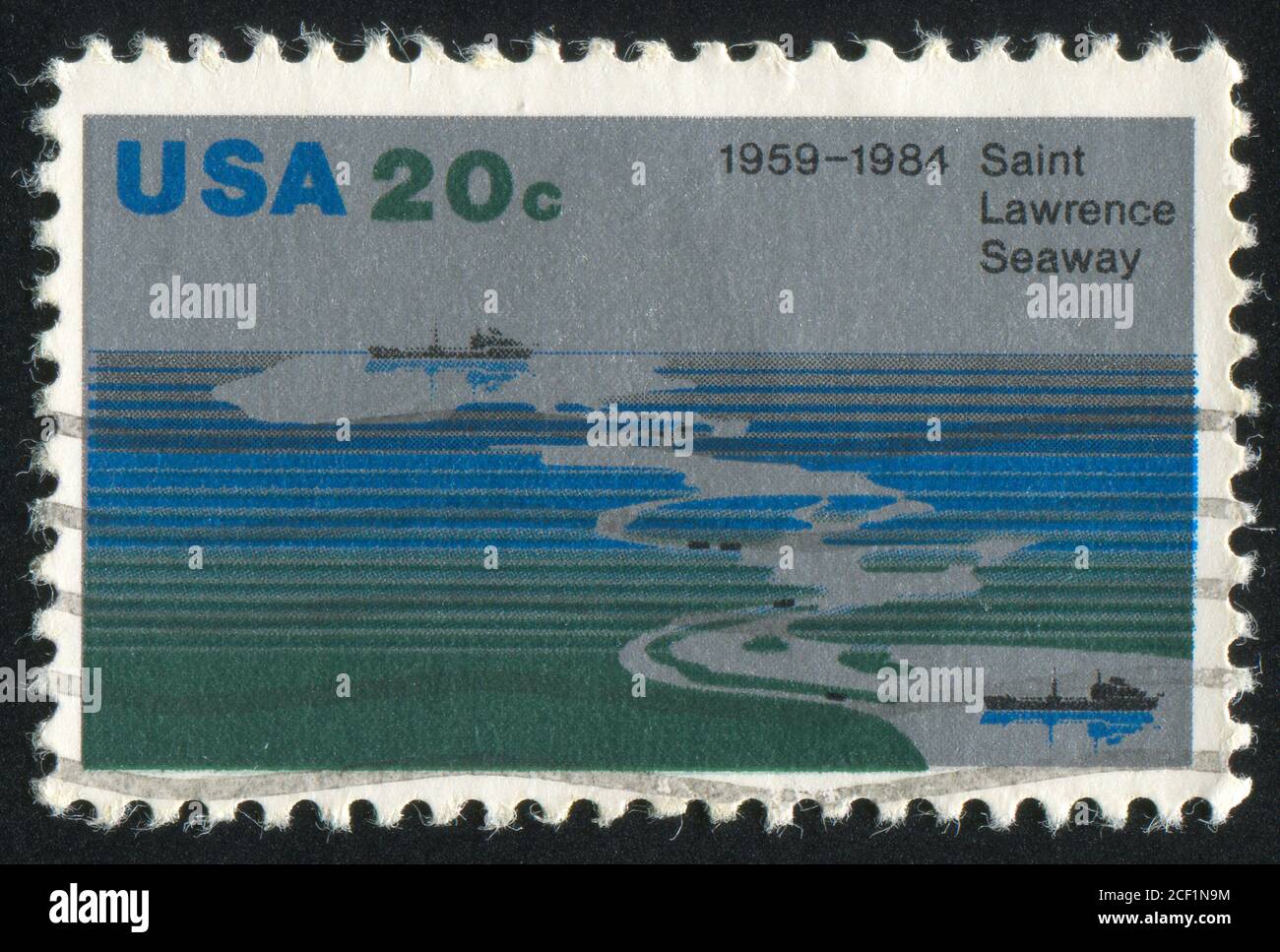 UNITED STATES - CIRCA 1984: stamp printed by United States of America ...