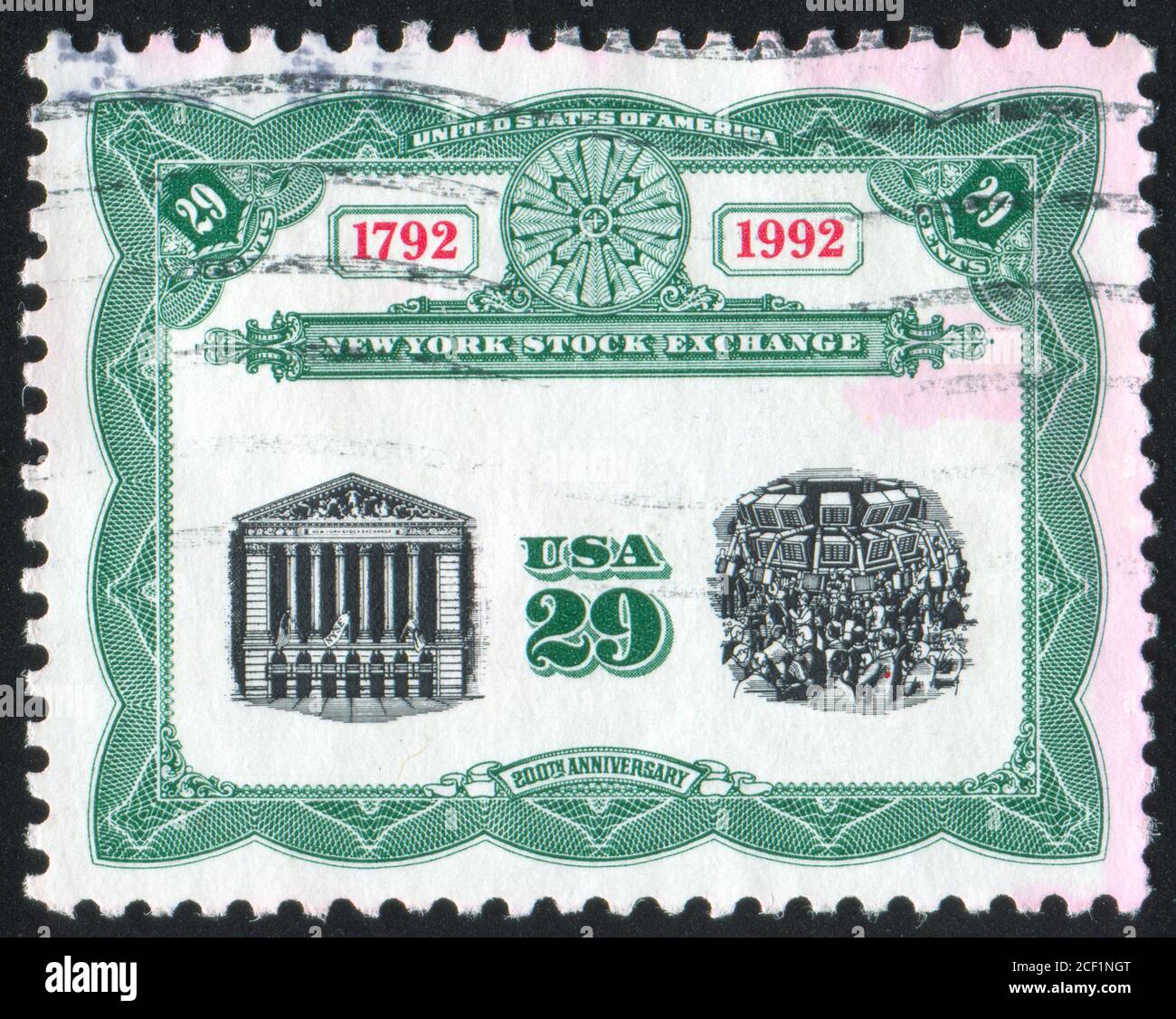 UNITED STATES - CIRCA 1992: stamp printed by United States of America ...