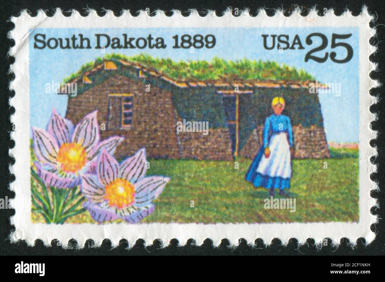 UNITED STATES - CIRCA 1989: stamp printed by United States of America ...