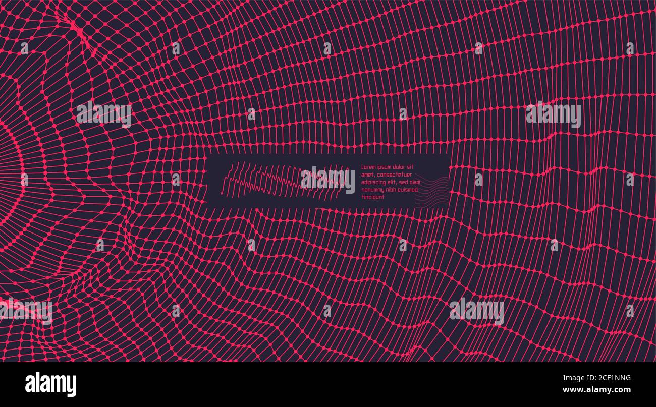 Lattice structure. Science or technology background. Graphic design. 3d ...