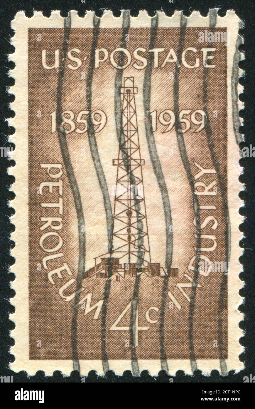 UNITED STATES - CIRCA 1959: stamp printed by United States of America ...