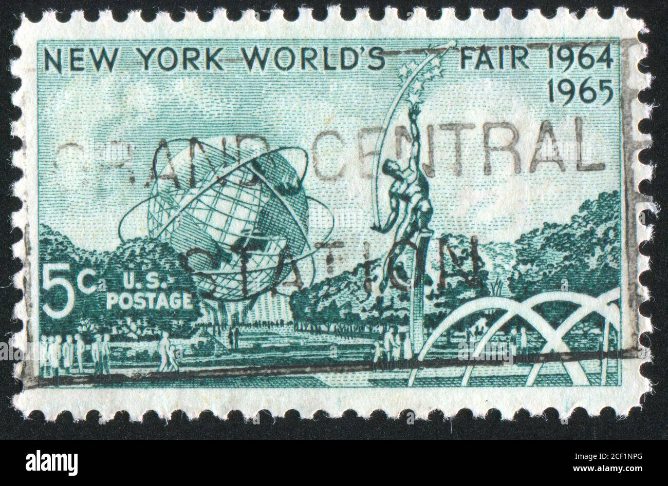 UNITED STATES - CIRCA 1964: stamp printed by United States of America ...