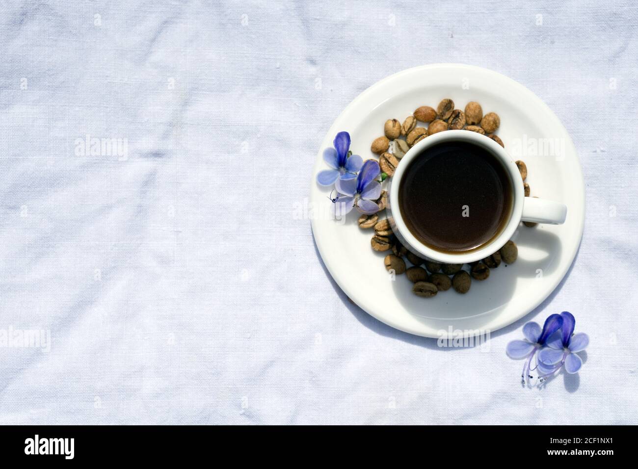 Flat lay coffee composition hi-res stock photography and images - Alamy