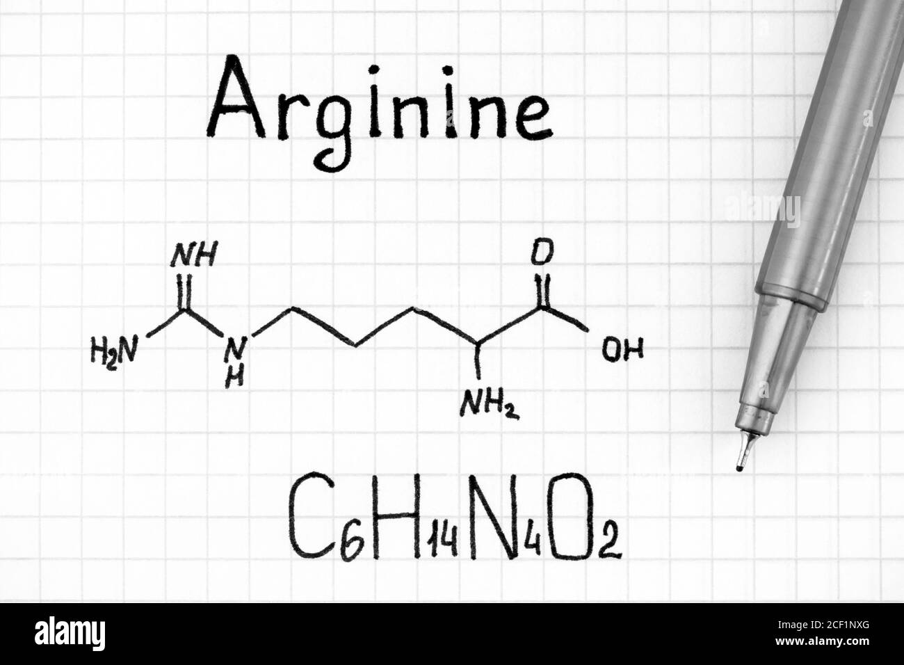 Arginine molecule hi-res stock photography and images - Alamy