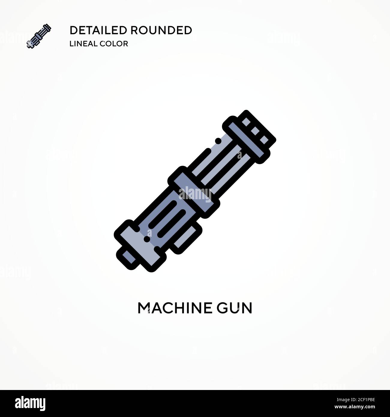 Firearm gun pistol weapon armament Stock Vector Images - Alamy