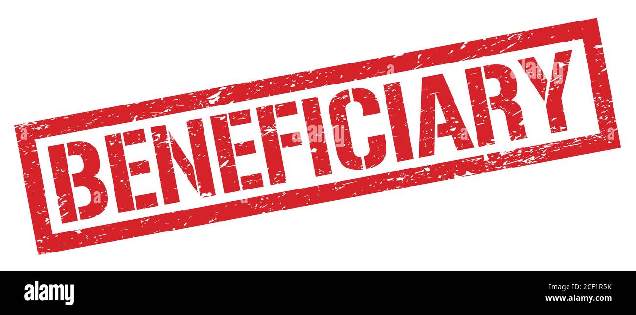 Beneficiary stamp hi-res stock photography and images - Alamy
