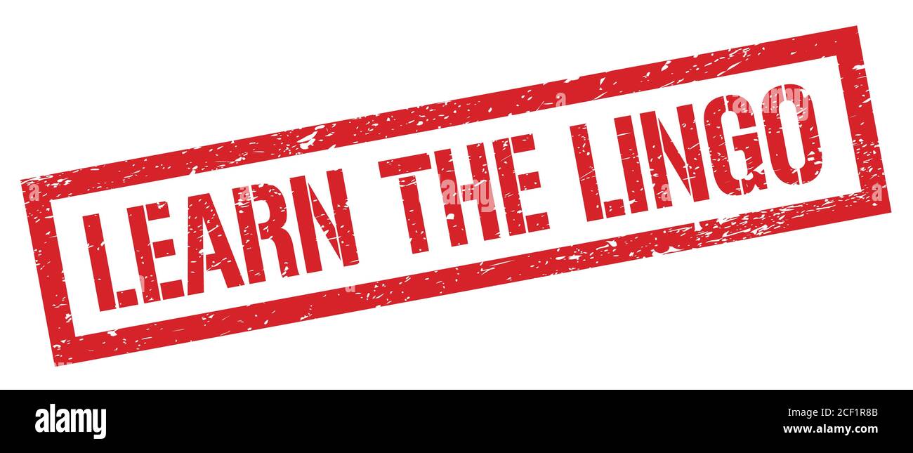 Learn the lingo word hi-res stock photography and images - Alamy